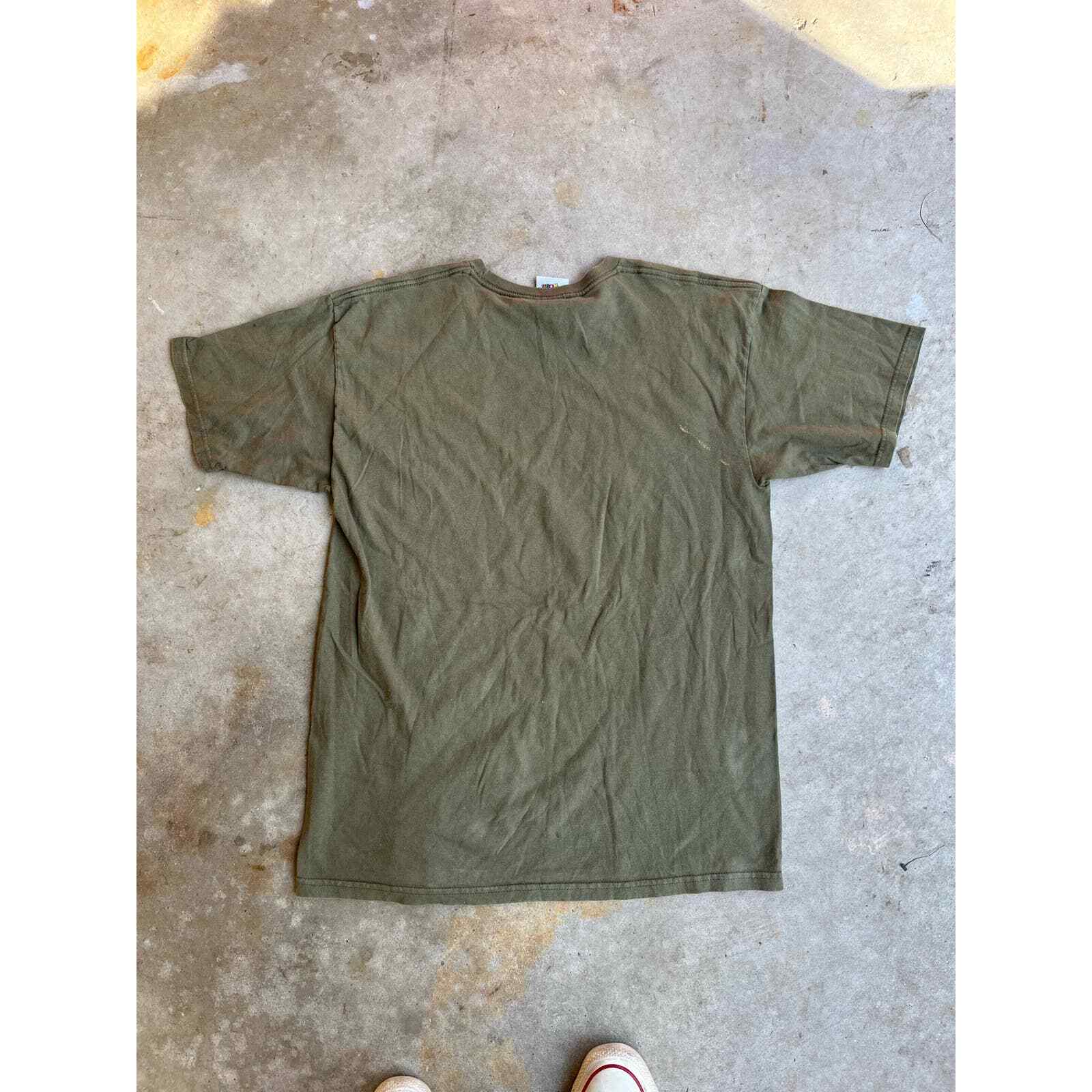 vintage 1990s early 2000s y2k M&ms army graphic tee - Gem