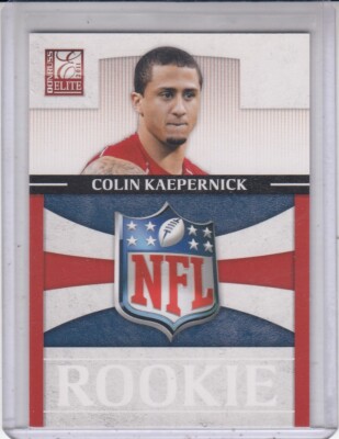 COLIN KAEPERNICK 2011 Panini Donruss Elite Rookie NFL Shield #32 423/ ...