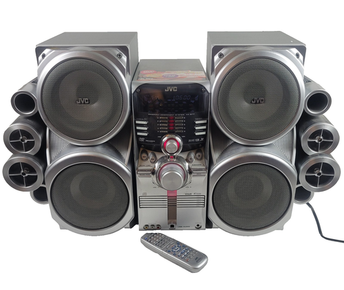 JVC HX-D77 Tower of Power Twin Giga Tube Component Stereo System w ...