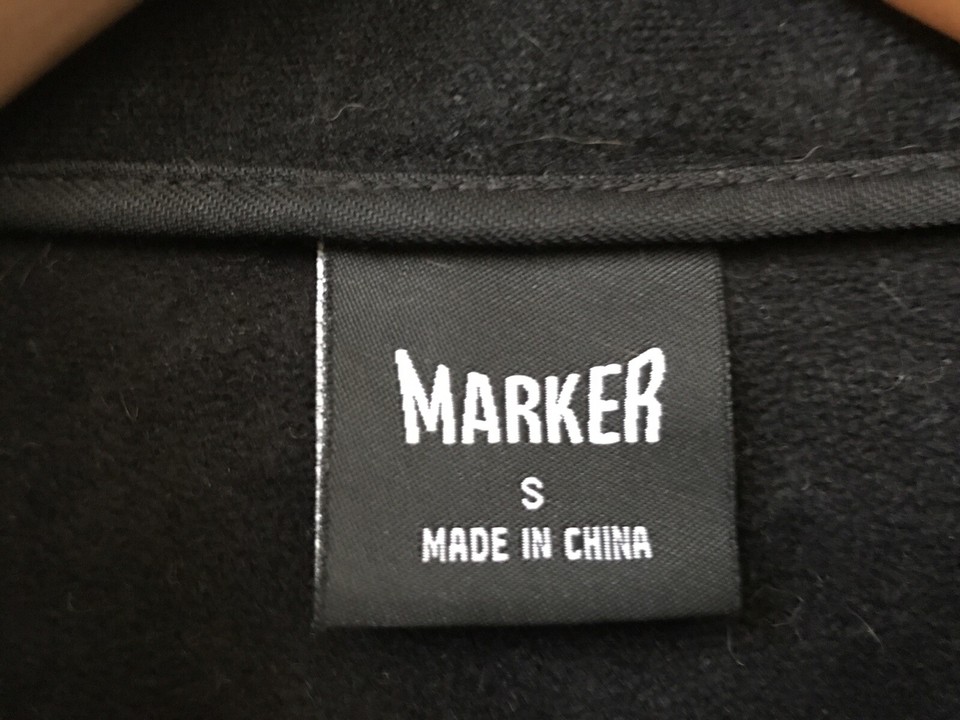 Marker Womens Black Jacket Coat Zip Pocket Ski Fleece Lined Soft Shell ...