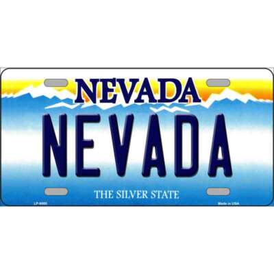 Nevada Nevada Novelty Metal License Plate Tag LP-9550 | eBay