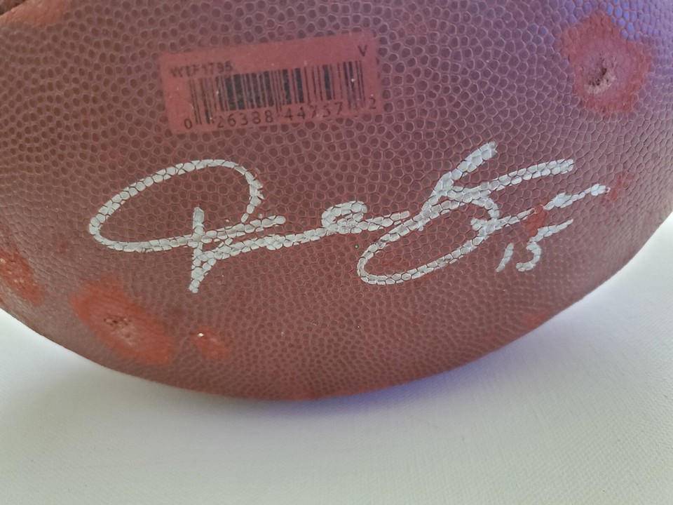 Signed Wilson NFL Official Size American Football Ball | eBay