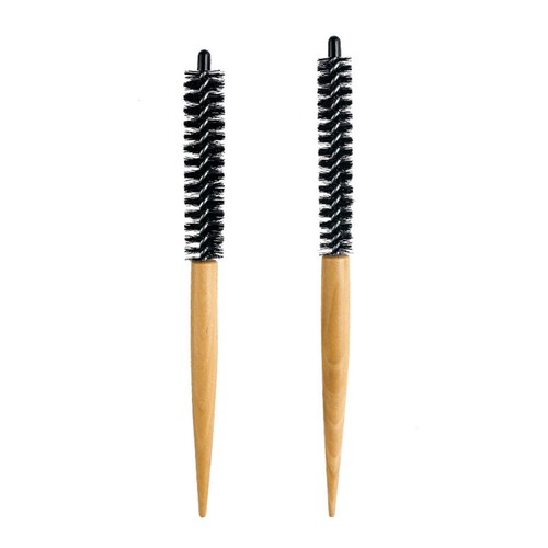 Kleine runde Haarbürste, runder Kamm für Haarstyling, dünnes Haar ...