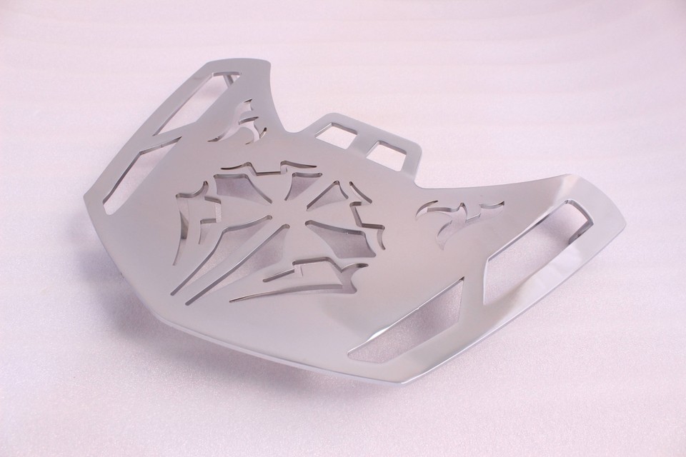 USA USA-BIKER LUGGAGE RACK CHROME FOR VICTORY CROSS COUNTRY TRUNK NICE ...