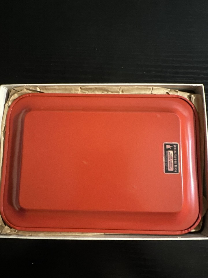 Vintage Social Supper Trays American Art Works Ohio Alcohol Chip ...