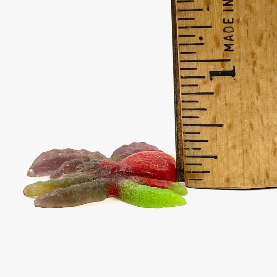 Vintage 1.25" Long Multicolor Spider Jelly/Rubber Toy/Figure | eBay
