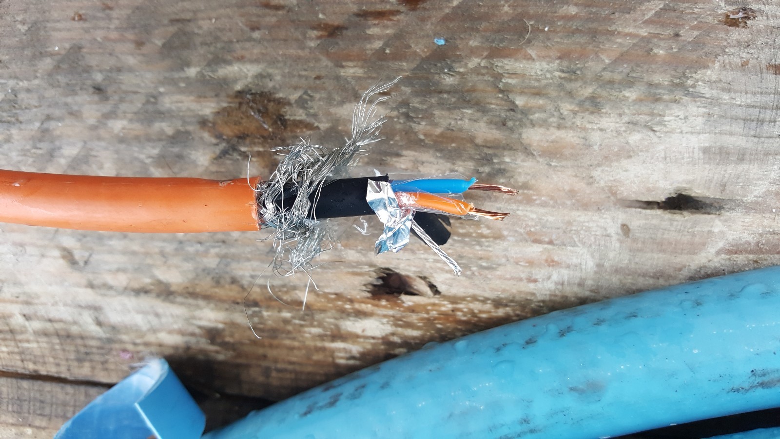 20M X SCREENED FOUNDATION FIELDBUS DATA CABLE 1PR 18AWG NEXANS KUKDONG ...