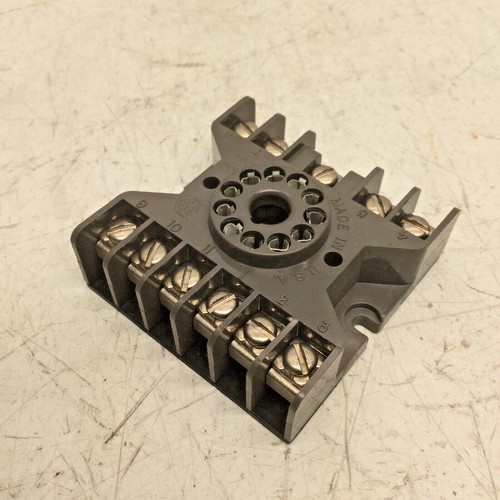 POTTER & BRUMFIELD 27E123 Relay Socket, 11 Pin, 10A 300V | eBay