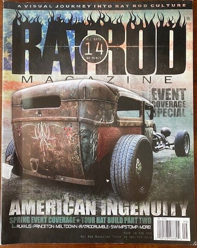 RATROD Rat Rod Magazine-Issue 14-Aug/Sep 2012 Excellent condition! | eBay