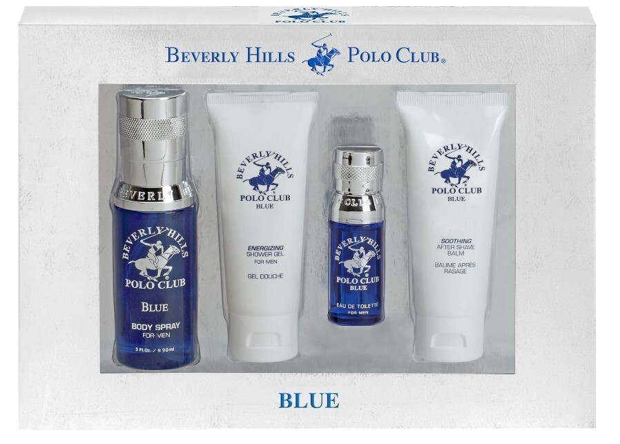 Beverly Hills Polo Club 'Blue' 4 Piece Economy Gift Set | eBay