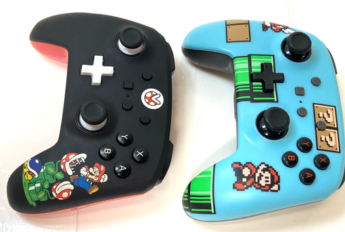 Pair of Power A Nintendo Switch Controllers w/ Super Mario Bros Art | eBay