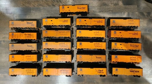 HO LOT - Santa Fe Reefer / Box Car cars (21 Total) | eBay