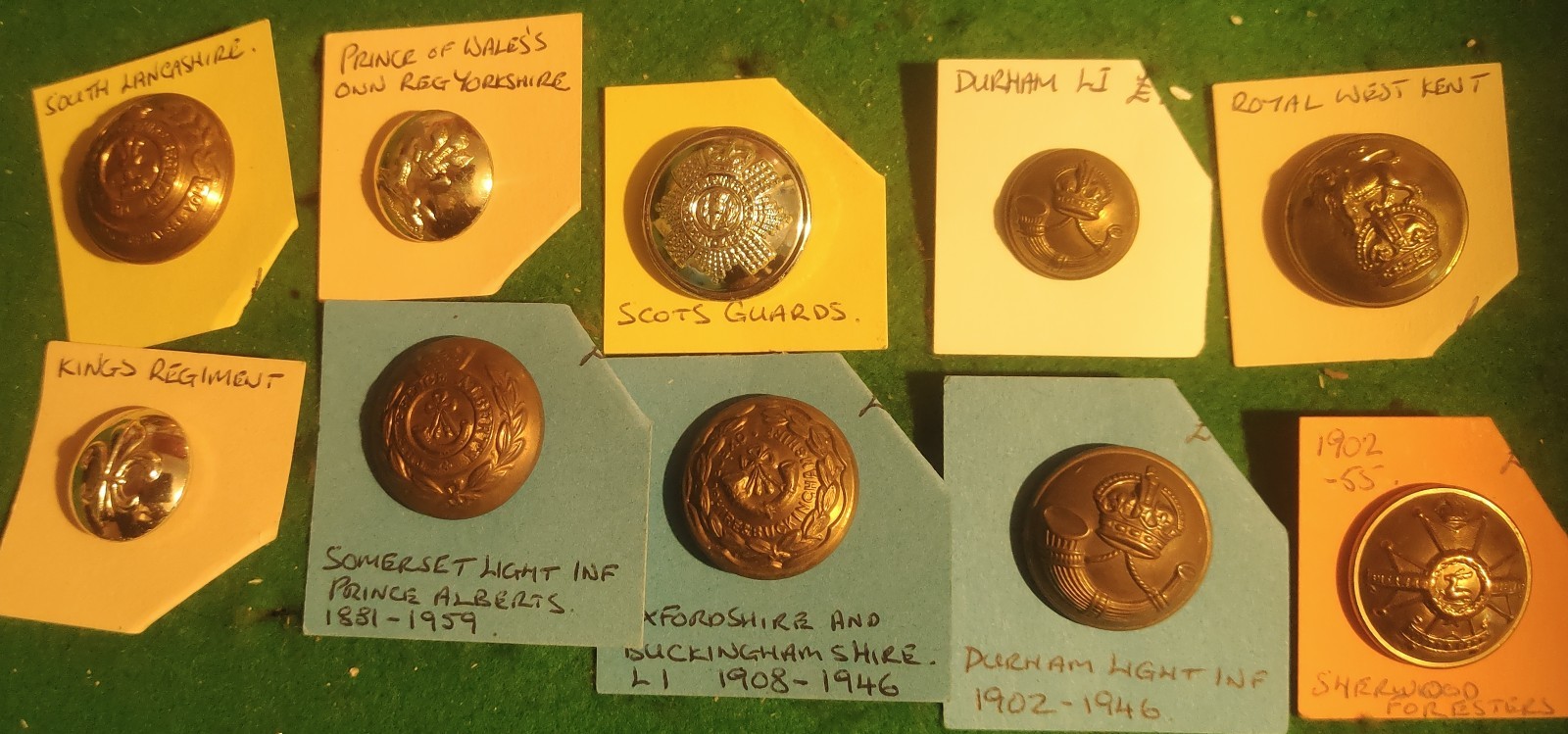 Various Infantry Buttons | eBay UK