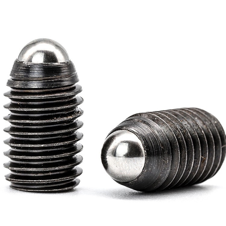 M3-M16 Black Hex Socket Allen Head Spring Ball Set Screw Plunger Point ...