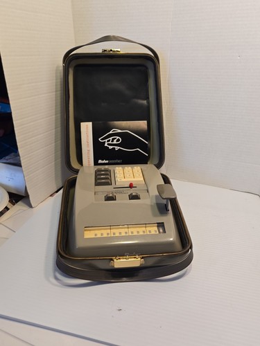 Bohn Contex vintage Mechanical Adding machine calculator Duplicator ...