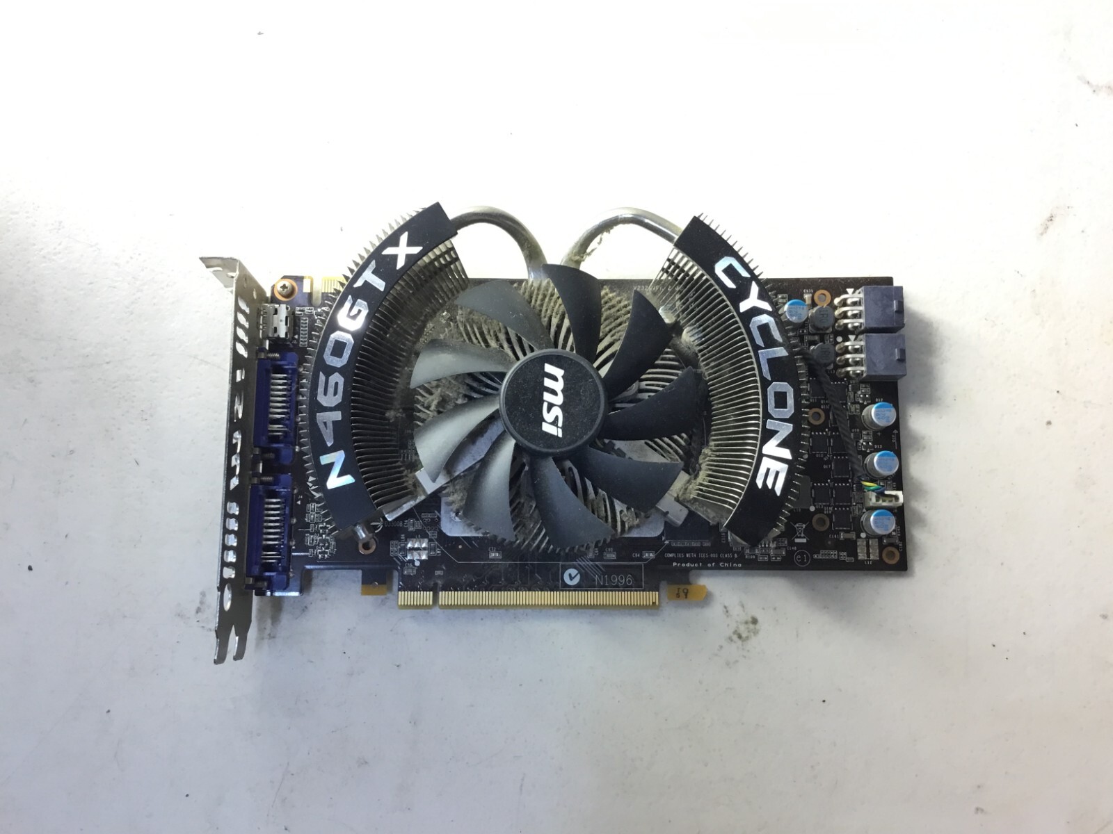 MSI CYCLONE Graphics Card - N460GTX 1GB GDDR5/OC | eBay