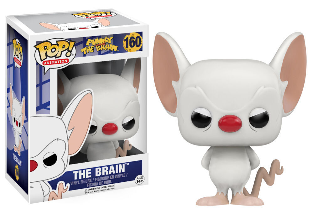 Funko Pop! Vinyl: Pinky and The Brain - Brain #160 for sale online | eBay