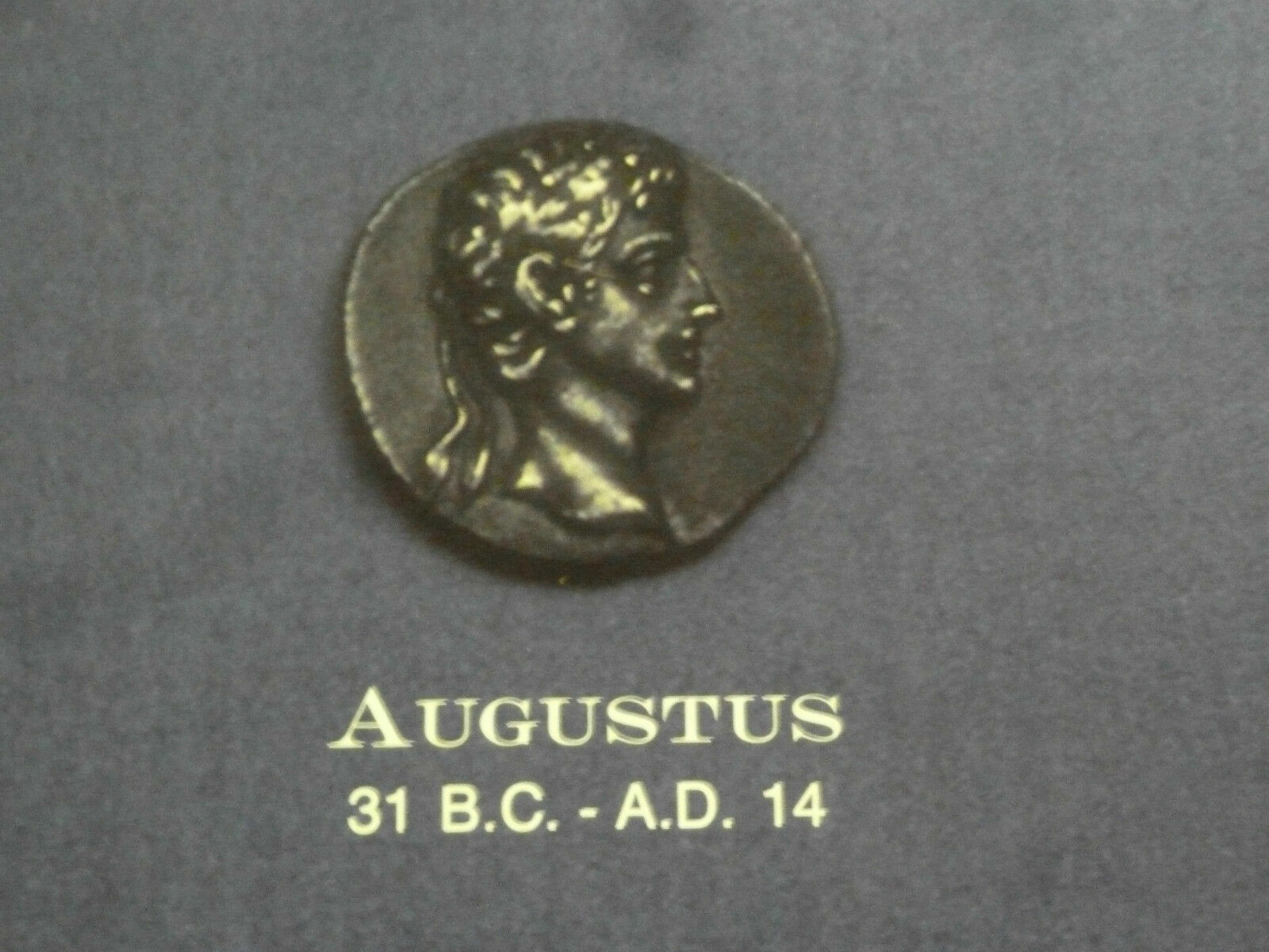 ANCIENT Roman COIN POSTER The 12 CAESARS CLAUDIUS NERO GALBA OTHO ...