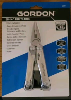 GORDON 20-in-1 Multi-Tool with Sheath - Harbor Freight Item 59617 | eBay