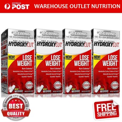 Hydroxycut, Pro Clinical 72 Rapid-Release Capsules NEW x 4 boxes BULK ...