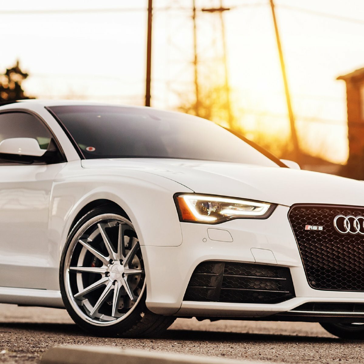 (4) 20x9 20x10.5 STAGGERED FERRADA WHEELS FR4 SILVER CONCAVE RIMS (B4 ...