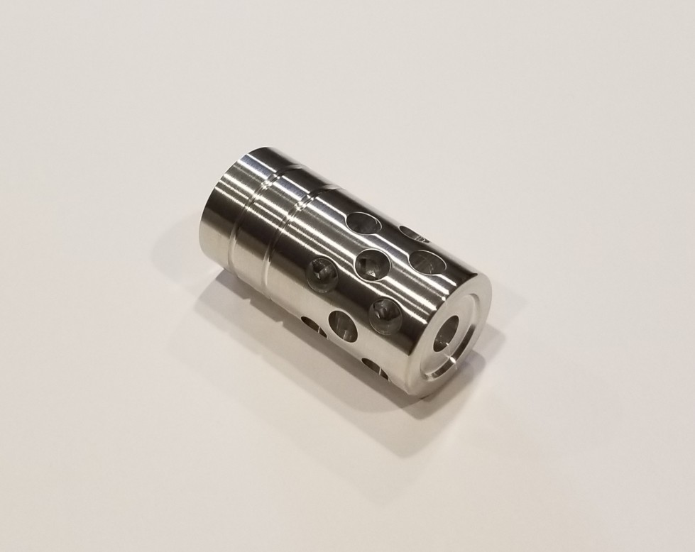 Smith and Wesson 22 Victory Muzzle Brake/Compensator 1/2-28 22LR SW22 ...