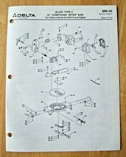 Delta 36-220 10" Compound Miter Saw for sale online | eBay