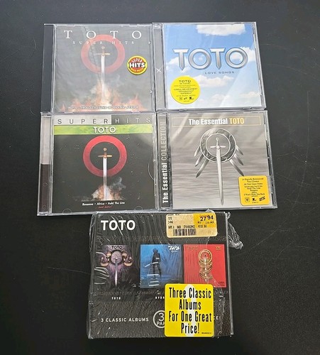 Toto - CD Lot Of 7 - Love Songs Essential Super Hits Hydra Toto IV | eBay