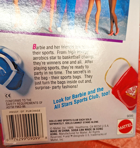 Lot BARBIE DOLL NRFB Roller Blades Dance Moves Hula Hoop ALL Stars ...