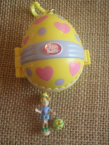 Vintage Polly Pocket Mattel 2001 Egg Treats Easter Set - Complete | eBay