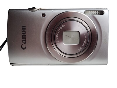 Canon PowerShot ELPH 180 20MP Digital Camera Silver No Battery *Read* | eBay