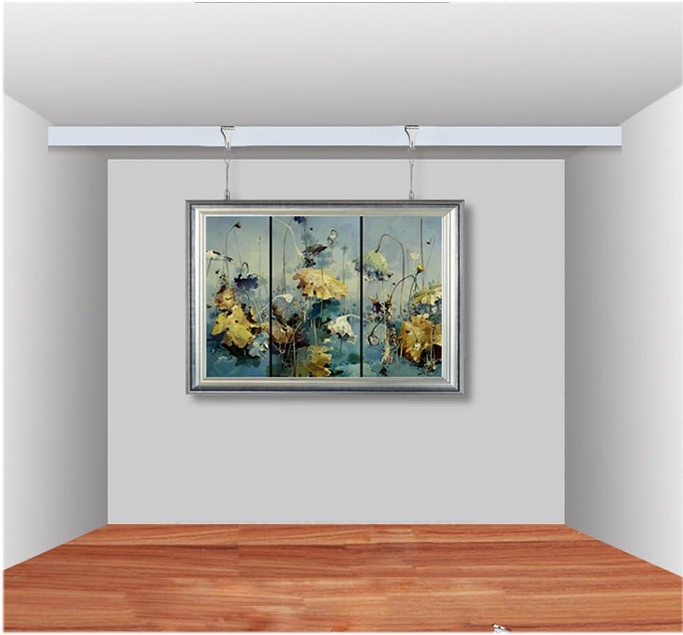 Moulding Hooks Picture Rail Hooks Hangers, Nickel Plated for Art Galley ...