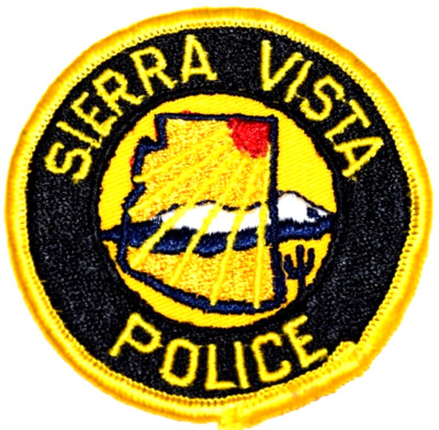 SIERRA VISTA – POLICE - ARIZONA Sheriff Police Patch STATE SHAPE ...