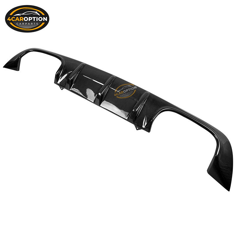 Fits 11-16 Benz SLK R172 Convertible Rear Bumper Diffuser - Carbon ...
