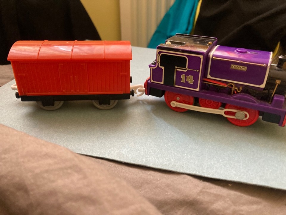 Charlie Thomas & Friends TrackMaster Train Motorized WORKING 2013 ...