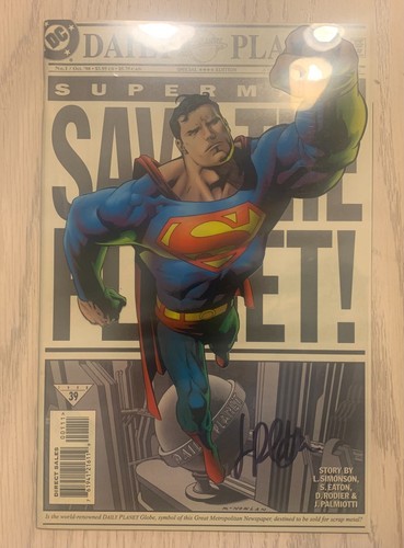 DC Comics - Superman: Save The Planet #1 - Oct 1998 - Signed by Jimmy ...