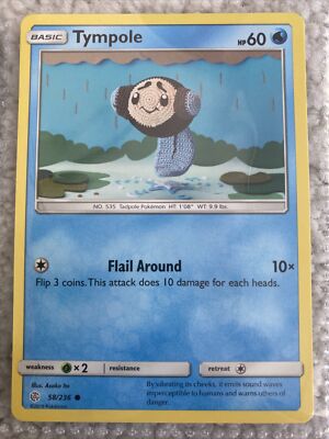 Pokemon Card Basic Tympole Flail Around 58/236 | eBay