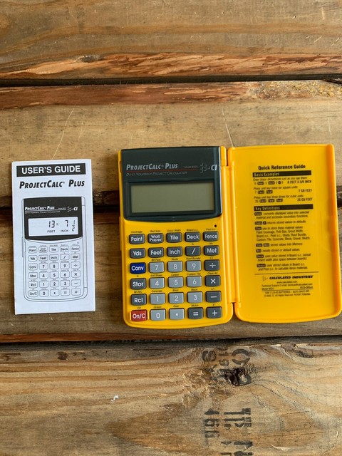 Calculated Industries ProjectCalc Plus Calculator for sale online | eBay