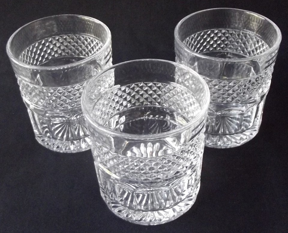 STUDIO CRYSTAL BY GODINGER 3 RENAISSANCE DOUBLE OLD FASHIONED TUMBLER ...
