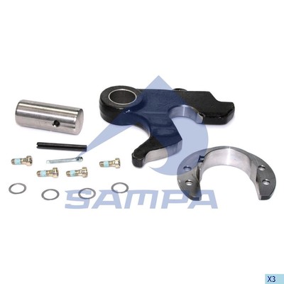 SAMPA 095.964 Kit de Réparation, Sellette D'Attelage - Remplace ...