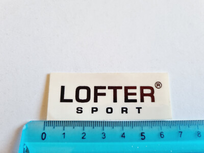 Autocollant Lofter Sport Timbre Adhesive Vintage 80s Original | eBay