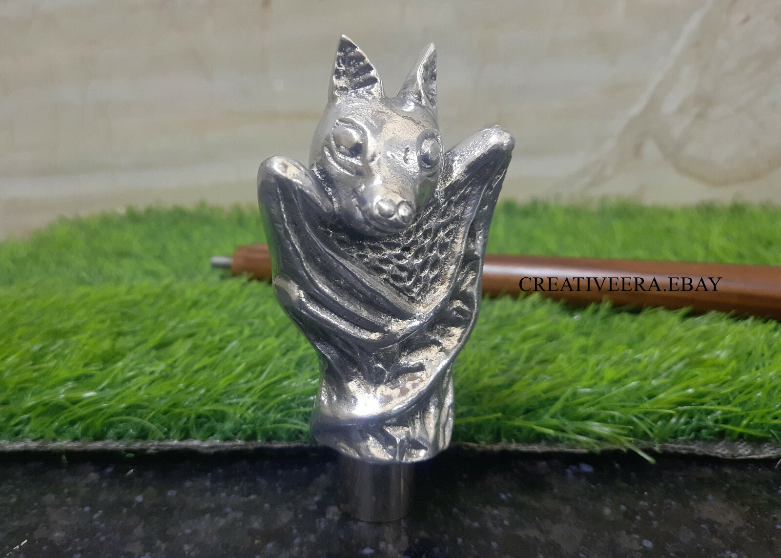 Silver Batman Antique Only Handle for Vintage Style W… - Gem