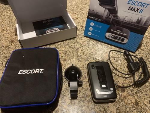 ESCORT MAX II -Radar Laser Detector,Bluetooth, GPS, Speed Alerts ...