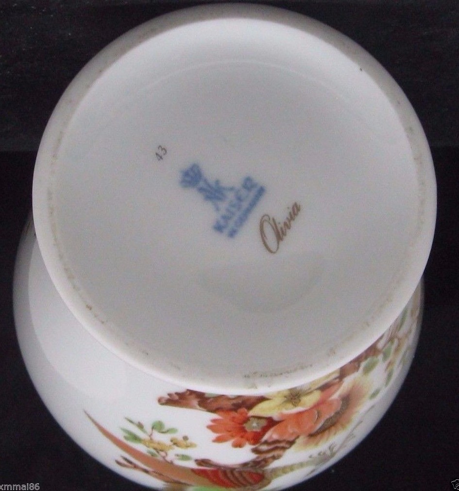 AK Kaiser West Germany Olivia Porcelain Vase 43 | eBay