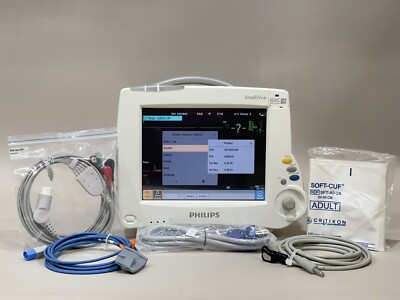 *COMPLETE* PHILIPS INTELLIVUE MP20 M8001A MONITOR W/ M3001A MODULE ...