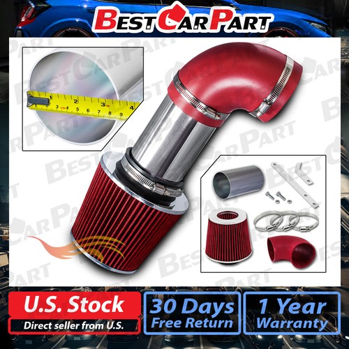 BCP RED 03-05 Land Rover Range Rover 4.4L V8 Short Ram Intake + Filter ...