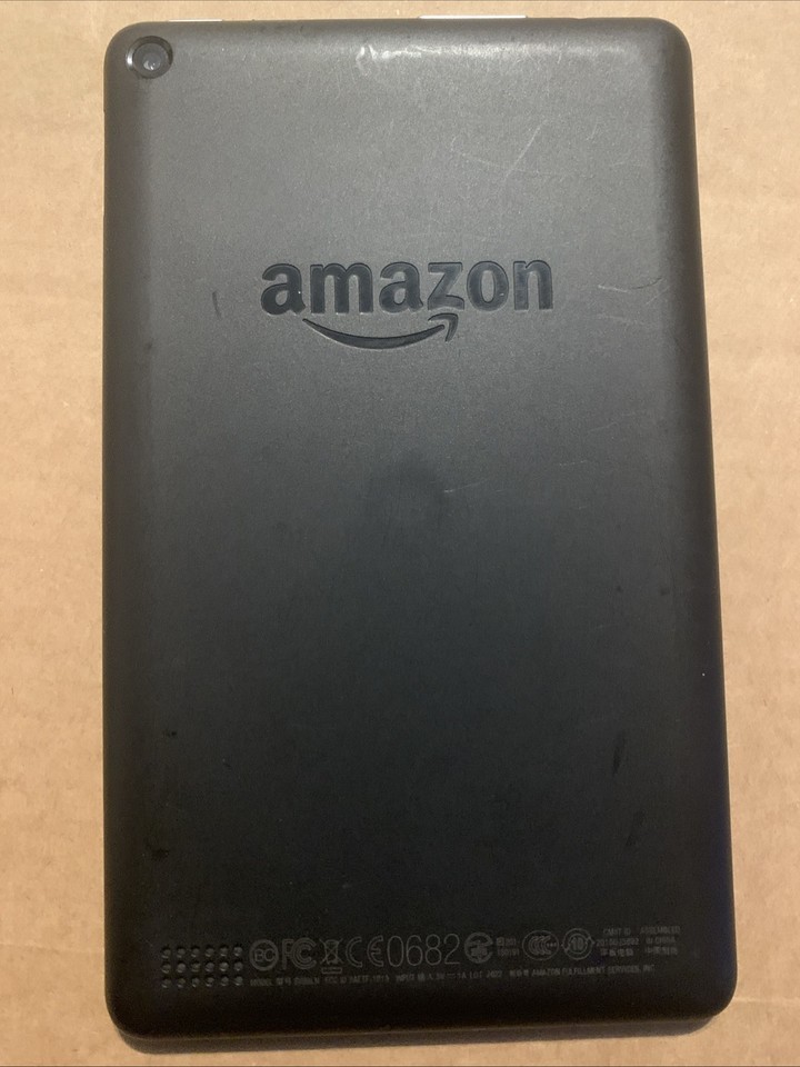 Amazon Kindle Fire 7 (5th Generation) SV98LN Black WiFi 8GB tablet- NOT ...