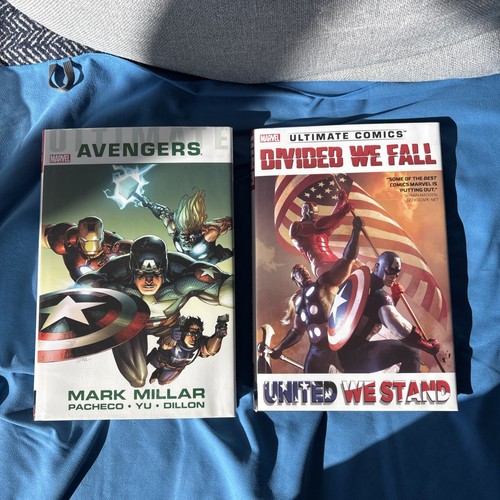 Ultimate Comics Avengers Omnibus by Mark Millar HC Hardcover + Divided We Stand | eBay
