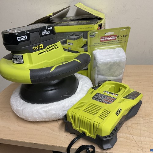 Ryobi P435 10" car buffer 18 volt with one P102 battery and charger ...
