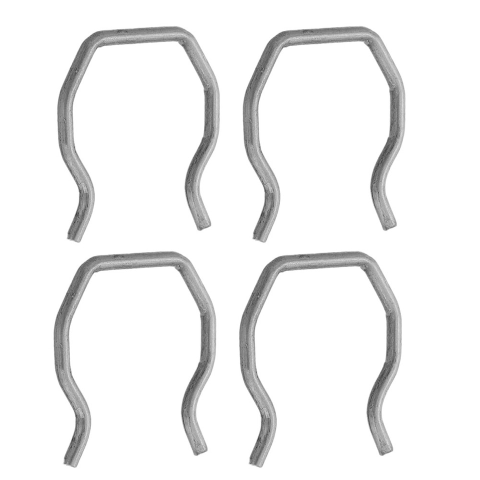 4 Pcs Fuel Injector Clamp Disassembly Tools Iron Plug Retainer Buckle ...